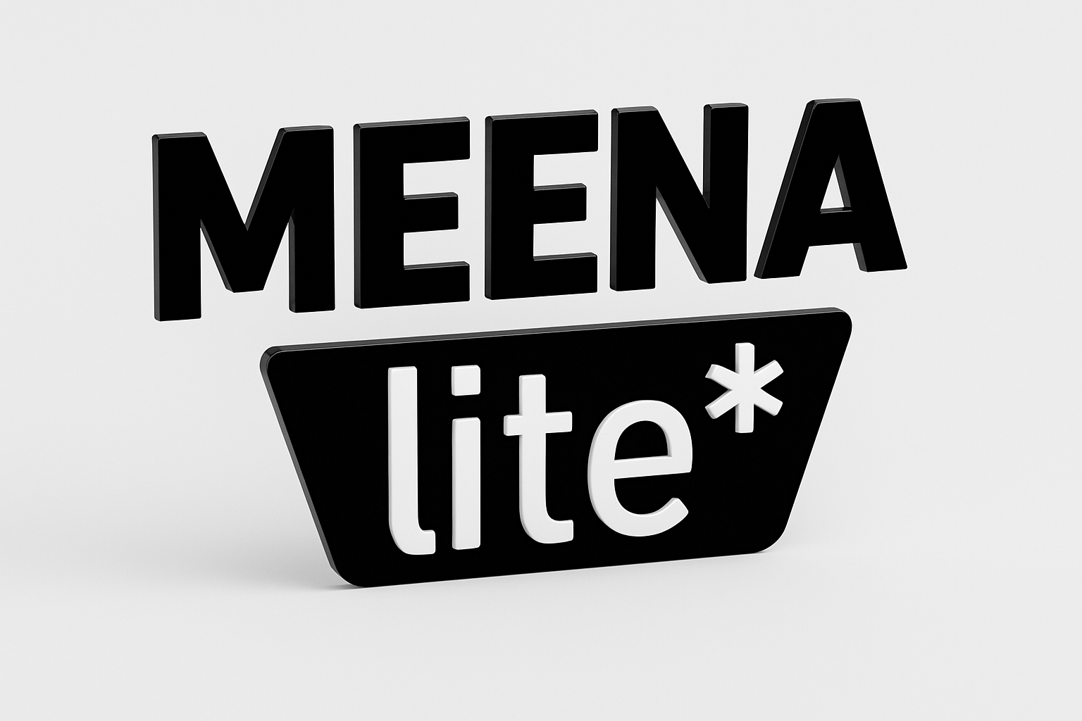 Custom Laser Cut Logo Sign Board – Meena Lite
